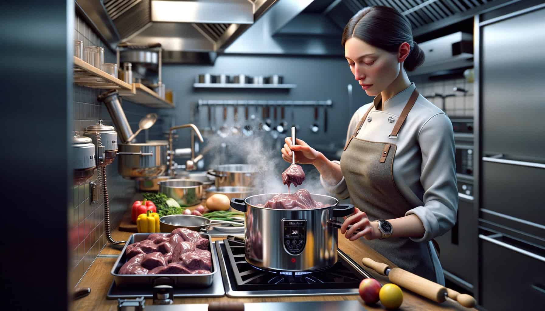 Cooking a Goat Liver Recipe With a Pressure Cooker